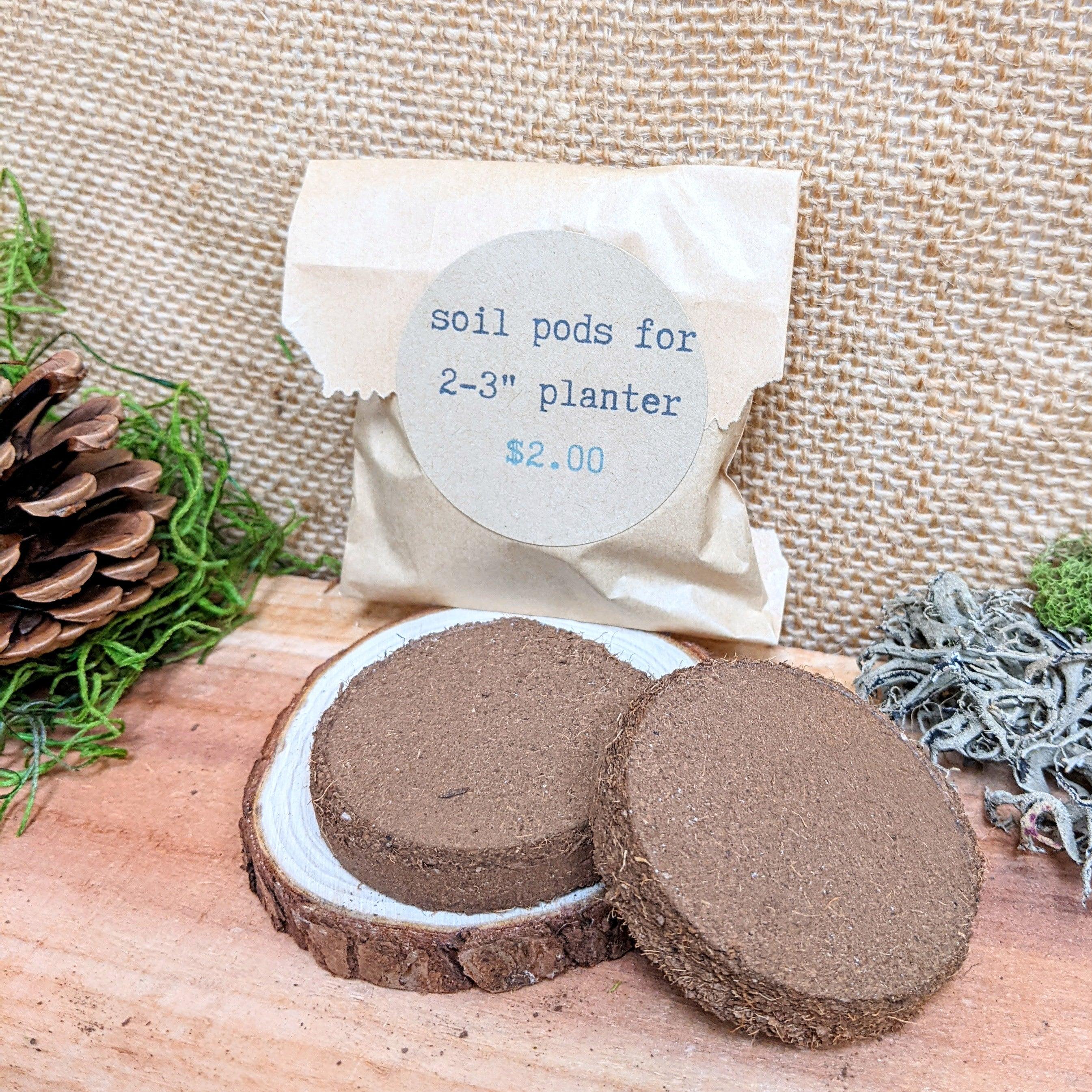 Coconut Fiber Soil Pod Pack – Plantflix